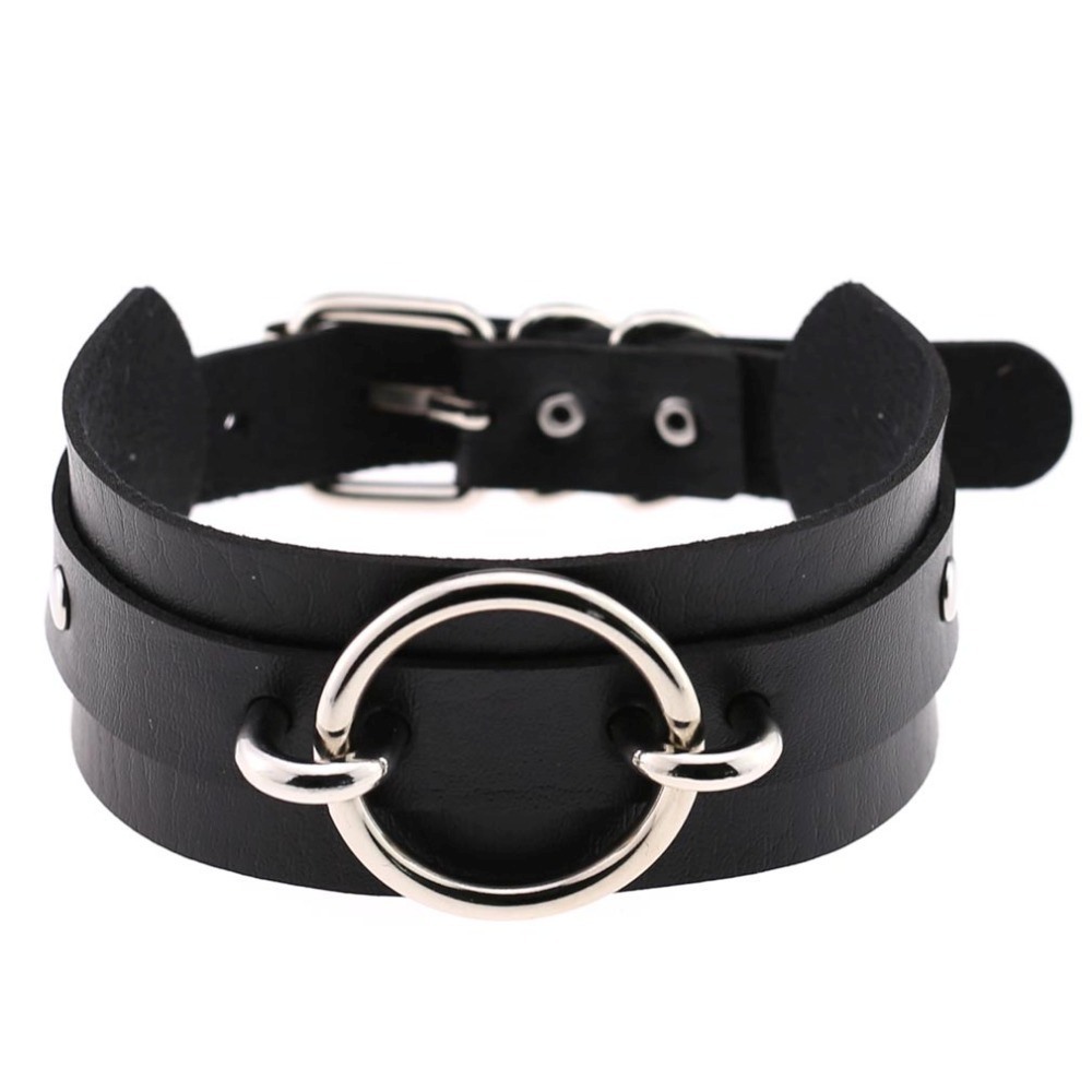 PU Choker Punk Rock BDSM Collar – Truth or Dare!
