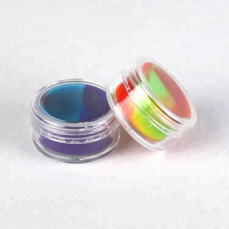 Plastic Shell Silicone Insert Herb Concentrate Container – Truth or Dare!