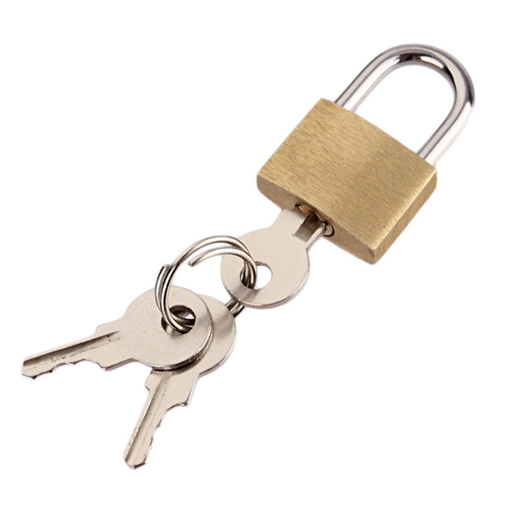 Brass Padlock with 2 Keys – Truth or Dare!